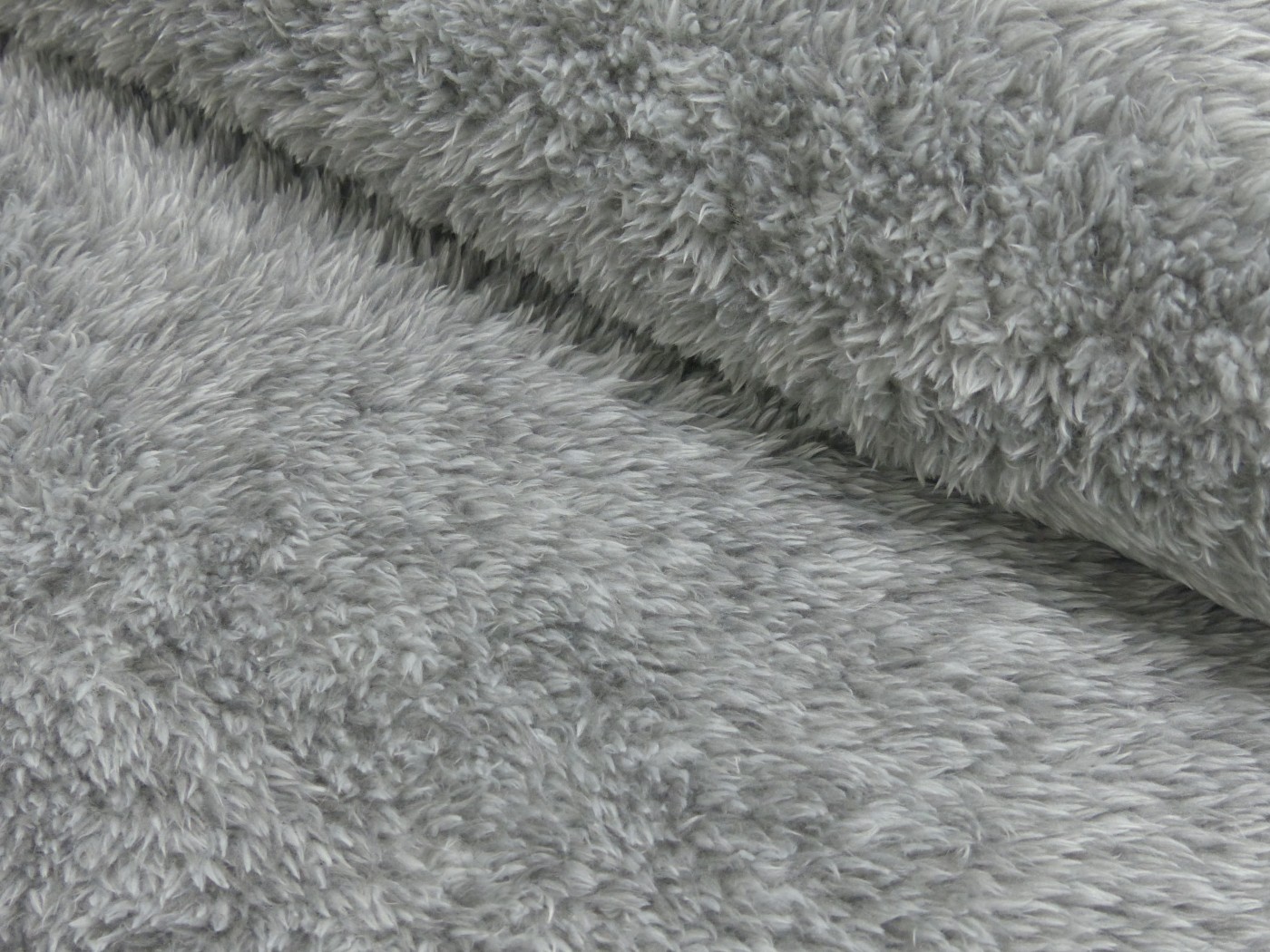 Mirco Fleece uni meliert | Fellimitat | Basics | SW Stoffe Deutschland